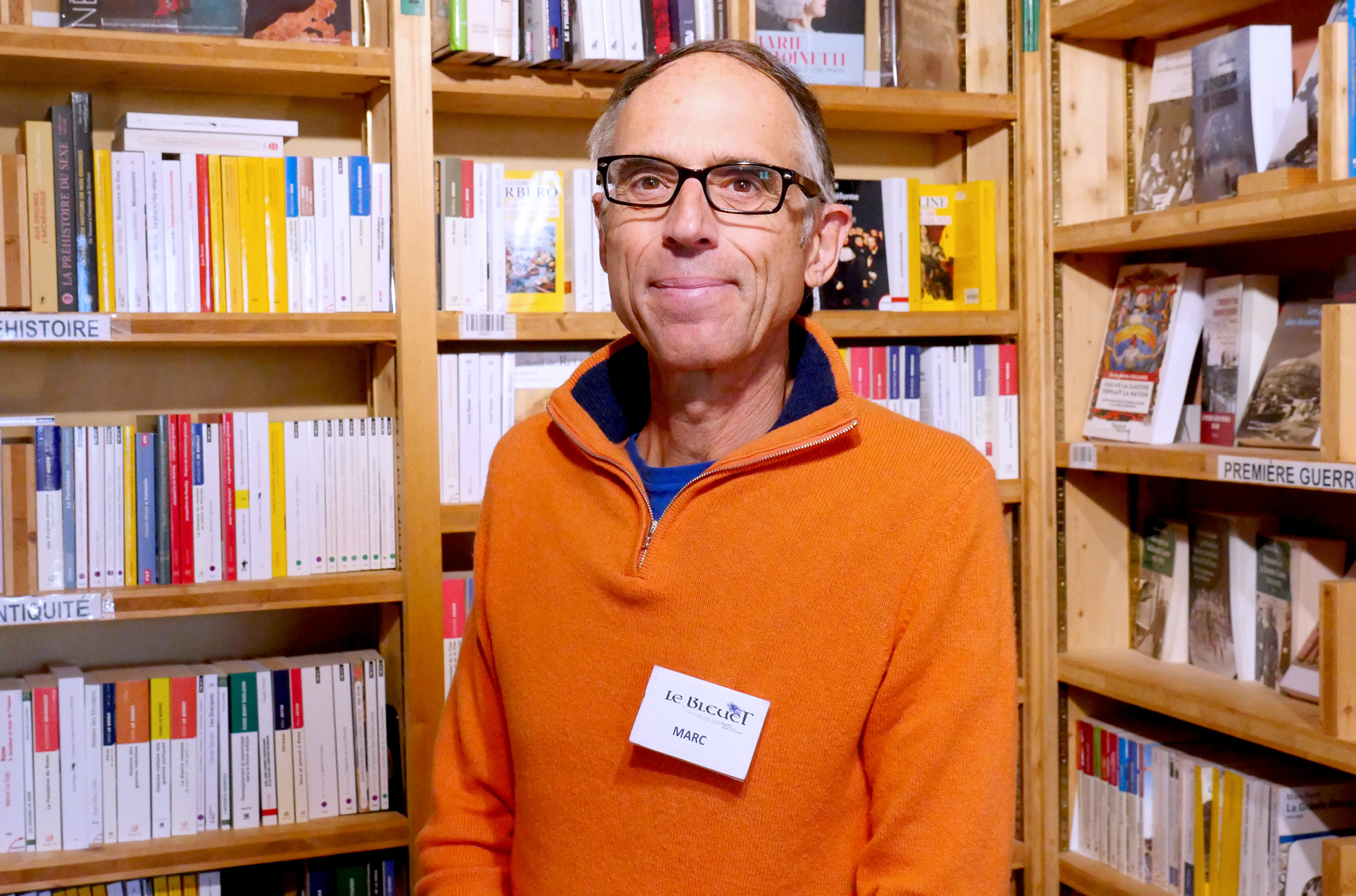 Marc Gaucherand : libraire aux 100.000 livres - La Parole Donnée